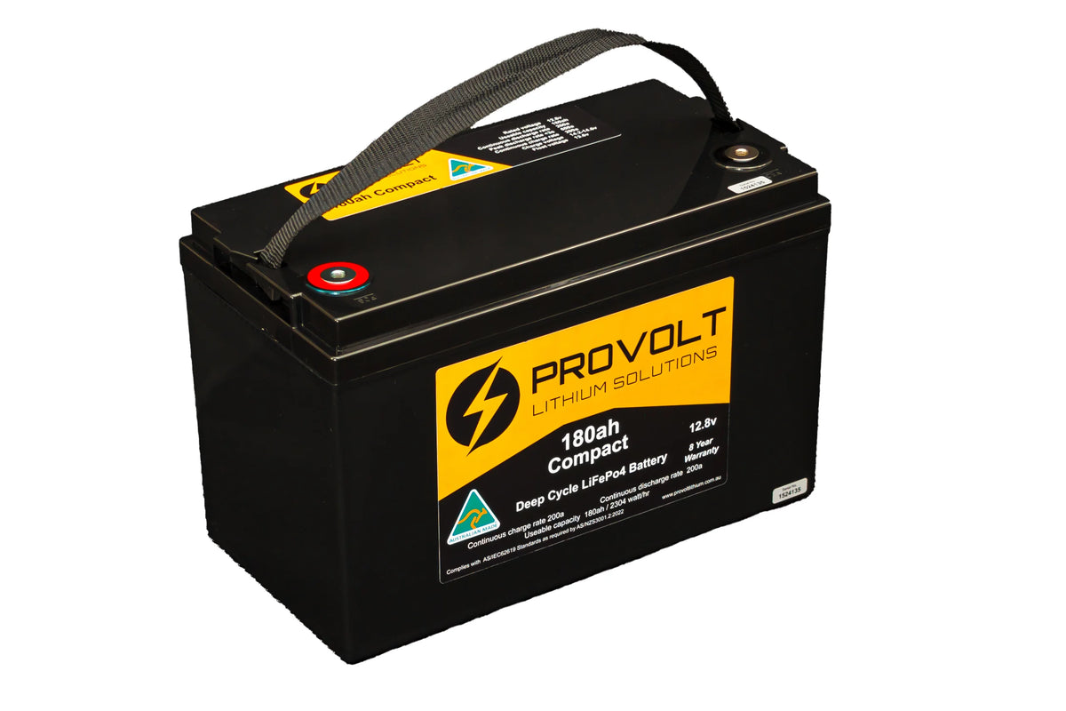Provolt Compact 180 Deep Cycle Lithium Battery – Raw 12 Volt