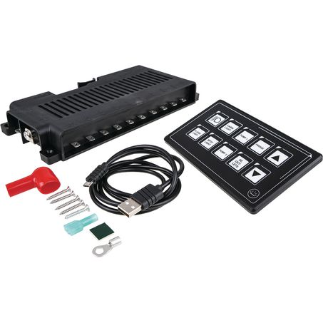 Drivetech 4X4 10-Way Touch Switch Panel with Bluetooth Control – Raw 12 ...