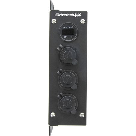 Drivetech 4X4 12/24V POWER DISTRIBUTION PANEL – Raw 12 Volt