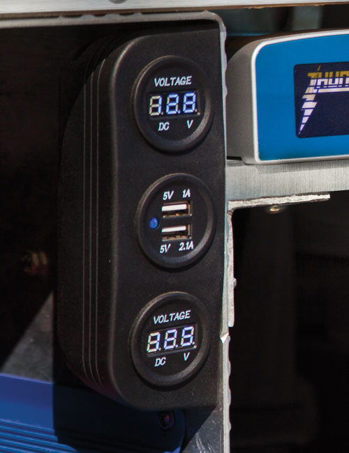 Double USB Socket – Raw 12 Volt