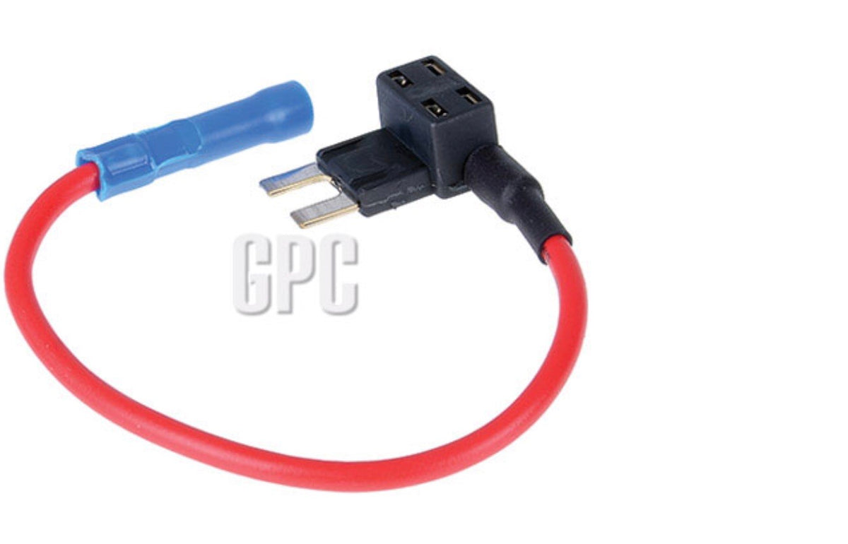 Thunder Fuse Tap In Line Mini Blade 1 Way 10A 1 Pce – Raw 12 Volt